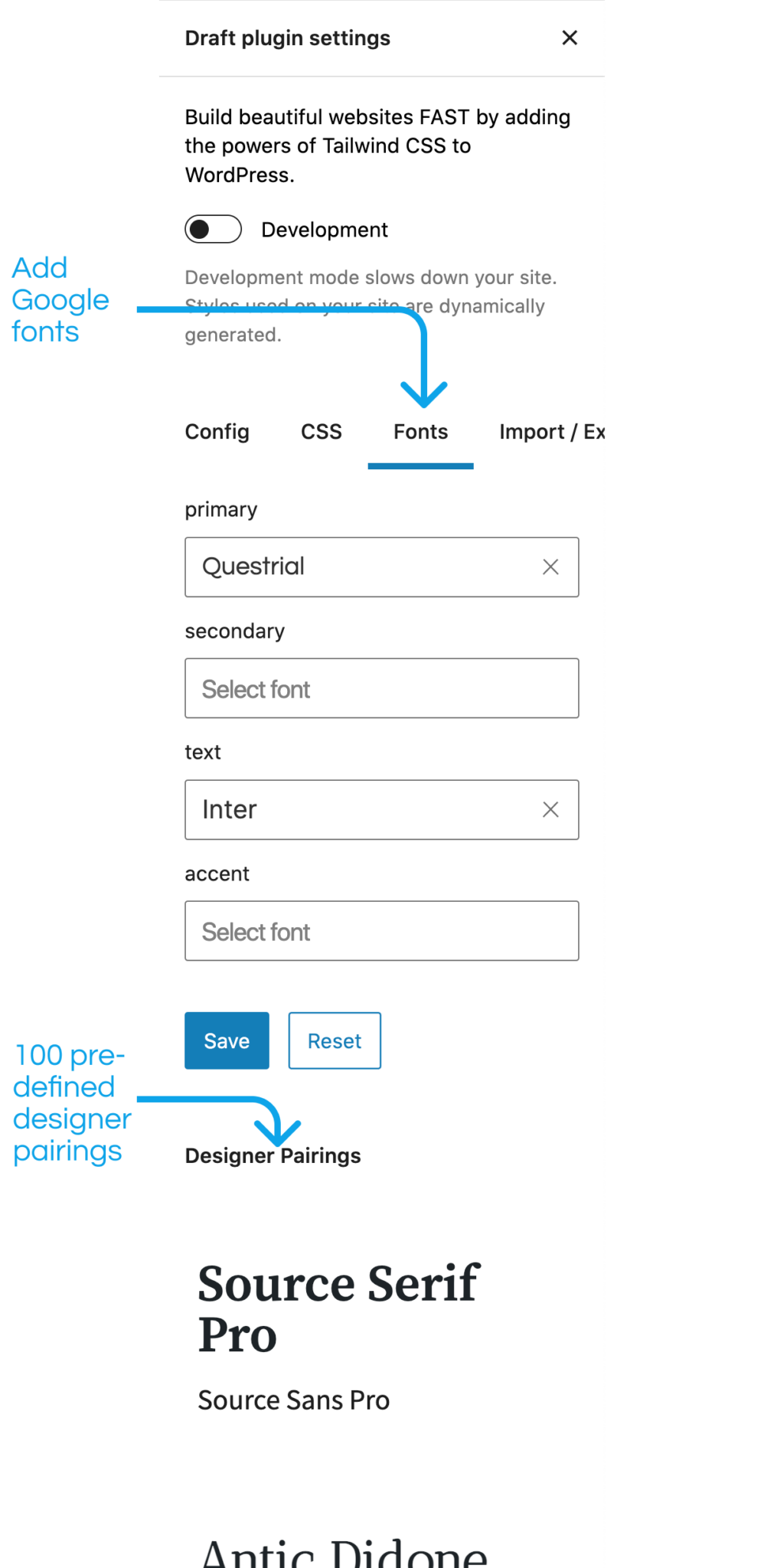 Fonts Build WordPress Websites Fast With Tailwind CSS Fonts Build WordPress Websites Fast With Tailwind CSS